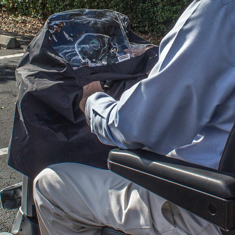 Mobility Scooter Control Panel Cover Waterproof Hand Tiller Rain ...