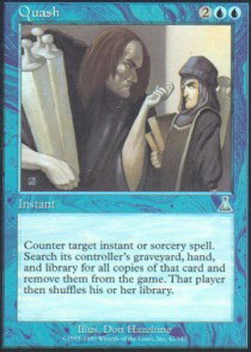 Quash ~ Moderately Played Urza's Destiny MTG Magic UltimateMTG Blue ...