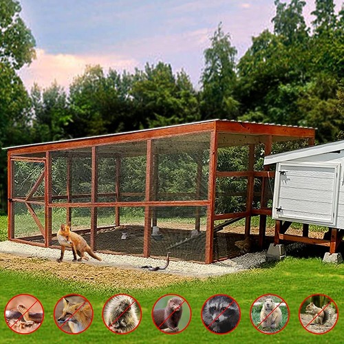 1/4inch Galvanized Hardware Cloth Chicken Wire Metal Fence 48" x100 ...