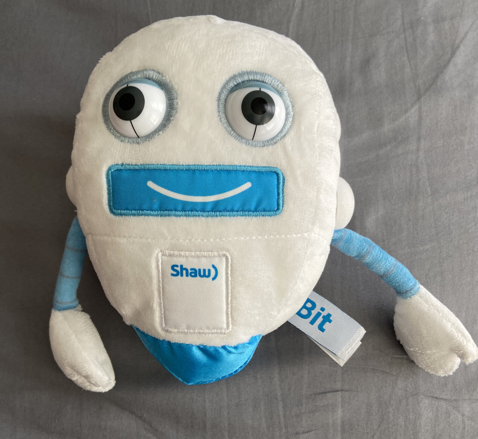 Shaw Communications Mascot Bit Robot Stuff Plush Toy ~ New Condition ...