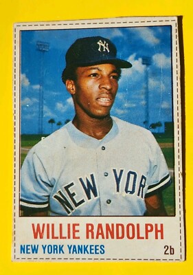 1978 Hostess Baseball Card • Willie Randolph #89 New York Yankees | eBay