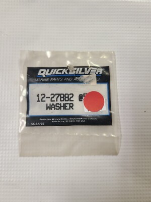 Quicksilver Washer 12-27882 | eBay