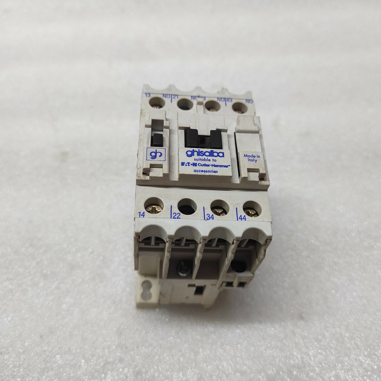 GHISALBA GH15CR MAGNETIC CONTACTOR 10A 660V COIL VOLTAGE 110-120VEATON ...