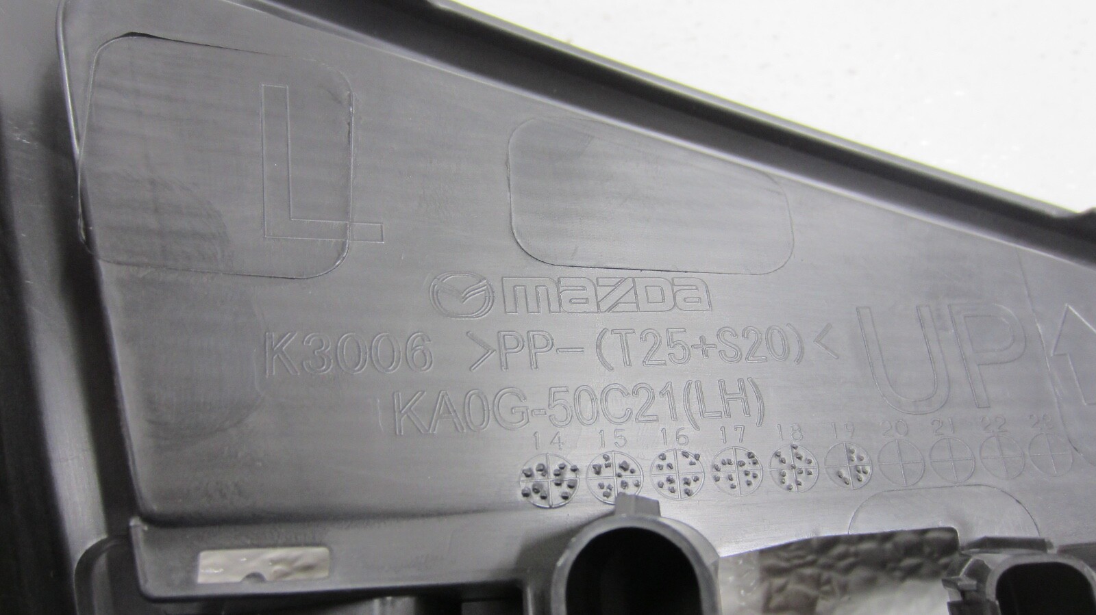 MAZDA OEM 2016 CX-5 Front Bumper Grille-Bezel Left KA0G50C21A | eBay