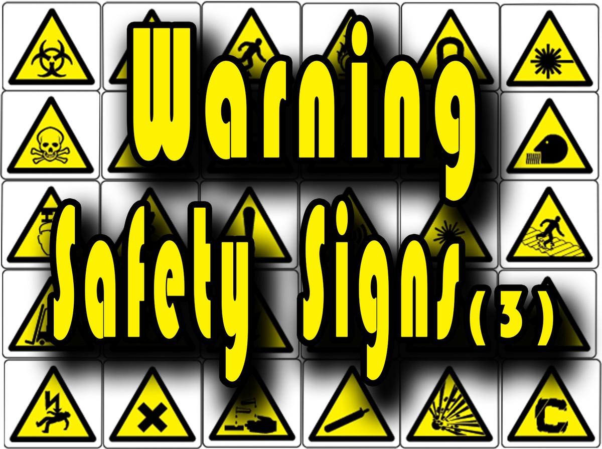 Yellow Safety Sign Construction Site Signs | Site Safety | UK Safety