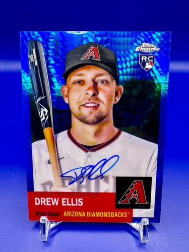 2022 Topps Chrome Platinum Drew Ellis #CPA-DEL Blue Refractor Auto RC ...