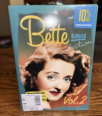 Bette Davis Collection Vol 2, BRAND NEW FACTORY SEALED 7-DVD SET, 2006 ...