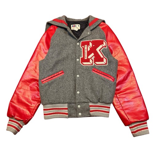 Vintage 90s Letterman Jacket Mens Small Cheerleader K Hi Stepper Tori ...