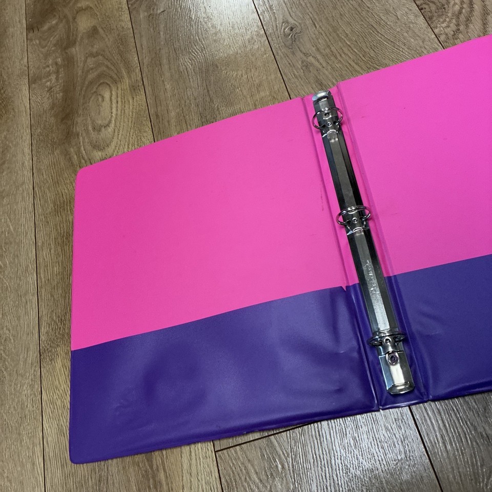 Vintage 1990s Lisa Frank Violet & Velvet Trapper Keeper Binder | eBay
