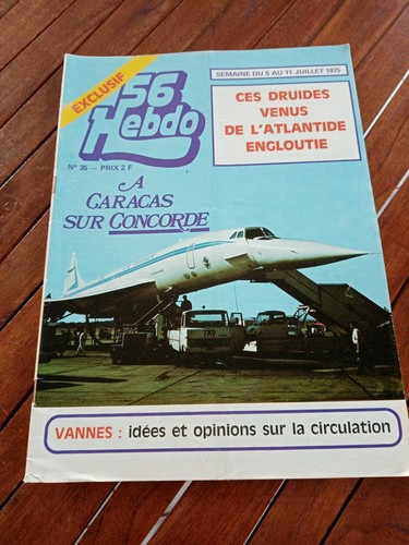 REVUE-56 hebdo - SPECIAL CONCORDE cover-juillet 1975-magazine ...