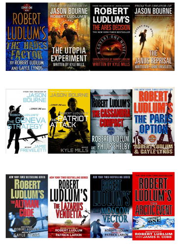 Covert One books Complete Set Series Lot of 12 by Robert Ludlum | eBay