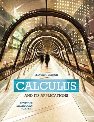 Calculus and Its Applications by David Ellenbogen, Scott Surgent and ...