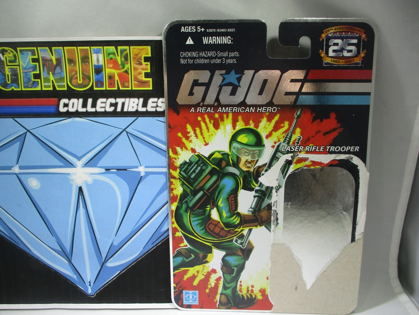 GI Joe Laser Rifle Trooper Code Name: Sgt Flash 25th Anniversary FILE ...