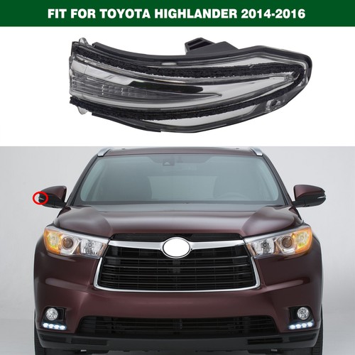 Right Side Mirror Turn Signal Light Indicator for TOYOTA HIGHLANDER ...