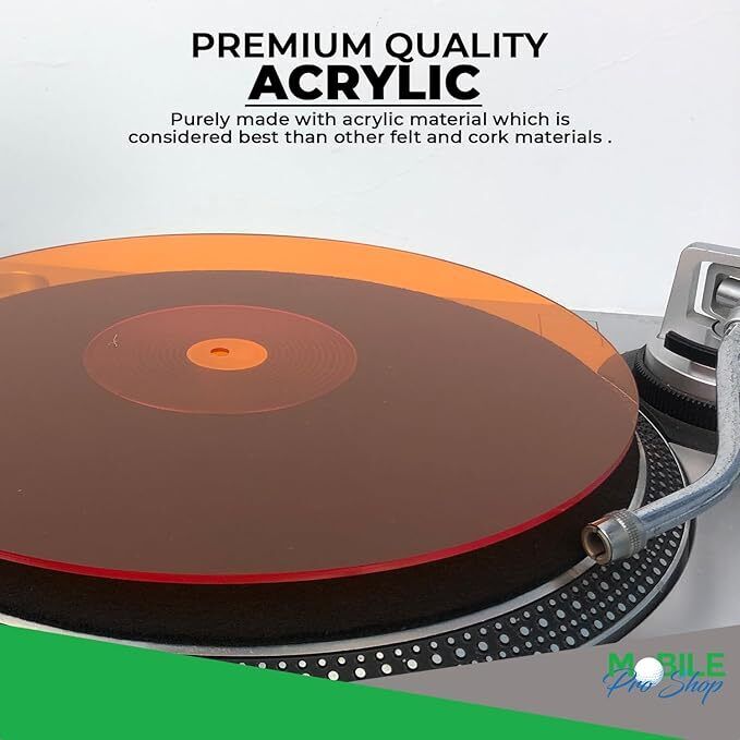 Acrylic Turntable Mat - 12" Acrylic Slipmat for Turntable (Slipmat Only ...