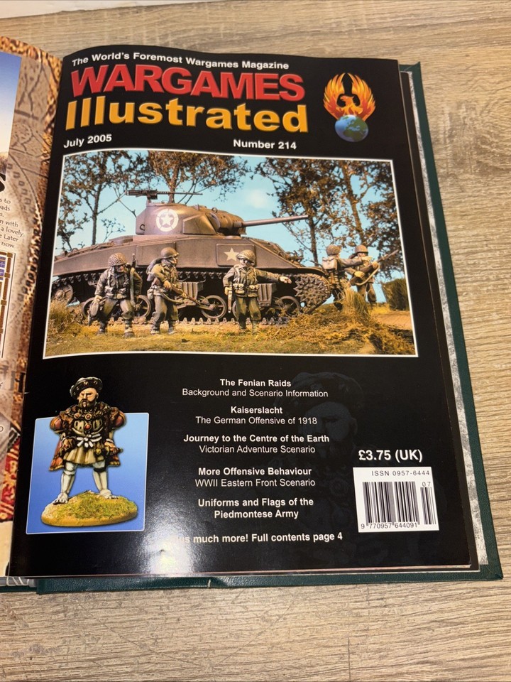 x12 Wargames Illustrated Magazine 2004 October-December 2005 January ...