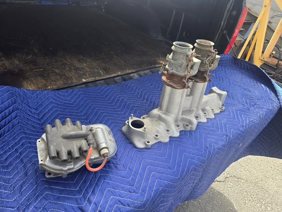 Thickstun Pm-7 Flathead Ford 2x2 Intake Manifold Stromberg Carbs SCTA ...