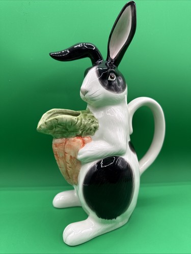 Fitz & Floyd | Kensington Rabbit 1Qt 32oz Carrot Pitcher 1987 | eBay