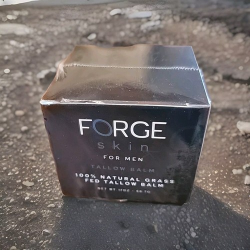 Forge Skin AUTHENTIC Men’s Face Cream Tallow Balm New Sealed Wrinkle ...