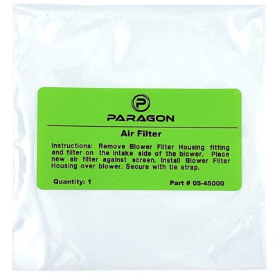Paragon Blower Air Filter For Personal Helmet Air Conditioning Unit 05 ...
