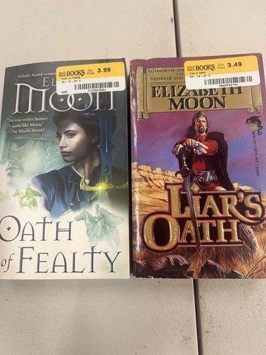 Elizabeth Moon Fantasy Book Set Liars Oath Oath Of Fealty Paperback | eBay