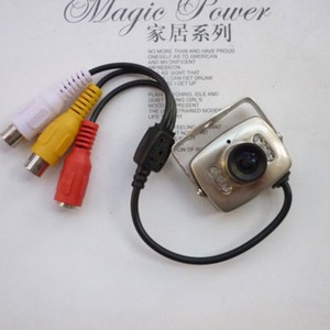 Mini CCTV Color Camera Security IR Wired Video Car Cam Recorder Night ...