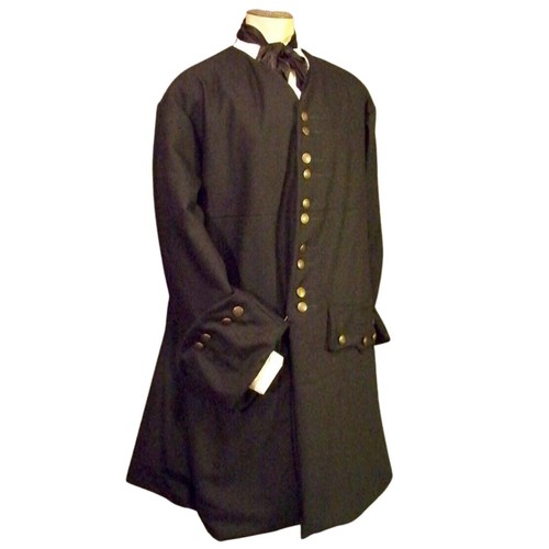 New Dark Brown Frock 18th Century Coat Adult Custom Colonial Long Coat ...