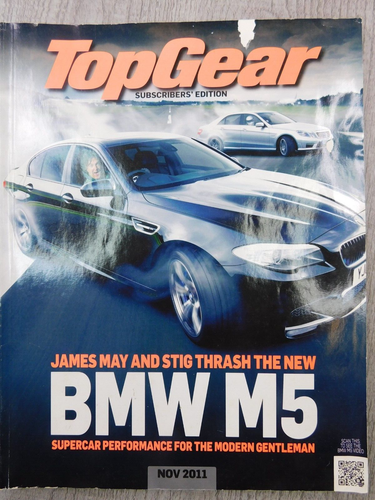 Top Gear Magazine November 2011 James May BMW M5 Subscribers Edition ...