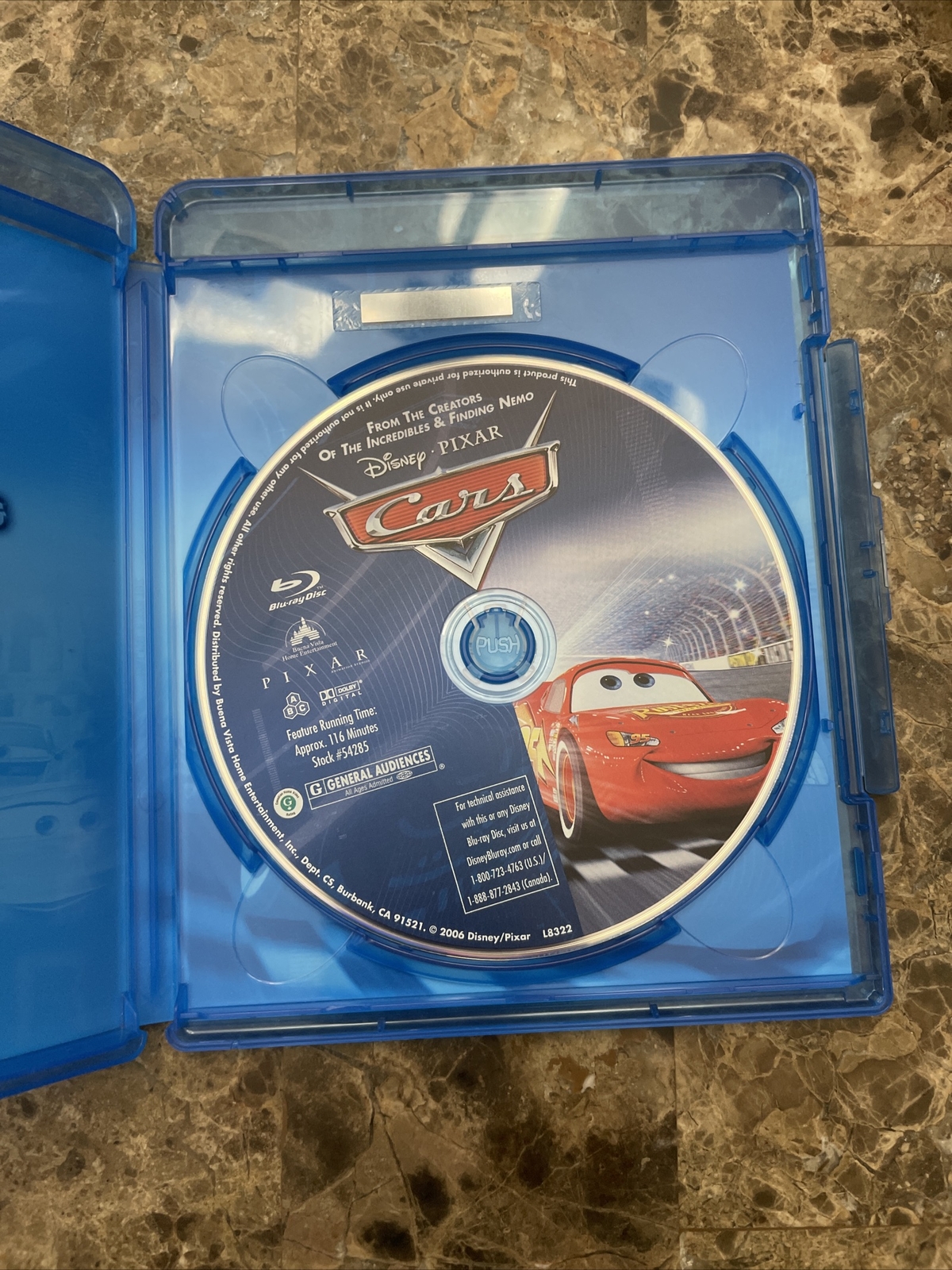 Cars (Blu-ray Disc, 2007) Same day ship | eBay