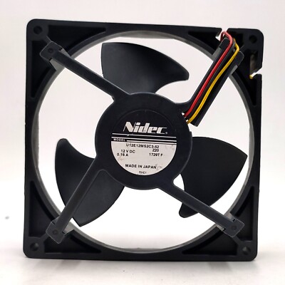 1 pcs Nidec U12E12MS2C3-52 12V 0.16A 12539 12.5CM Cooling Fan | eBay