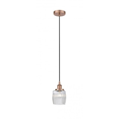 Innovations Edison Colton 1 Light Mini Pendant, CP - 616-1PH-AC-G302 | eBay