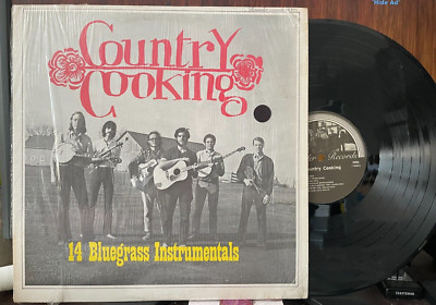 COUNTRY COOKING "14 Bluegrass Instrumentals" LP NM/NM Shrink, Tony ...