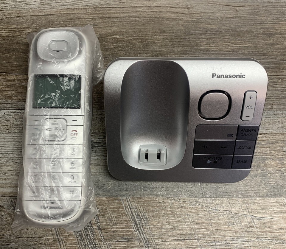 Panasonic KX-TG3680 Cordless Handset Answering Machine Box Silver - New ...