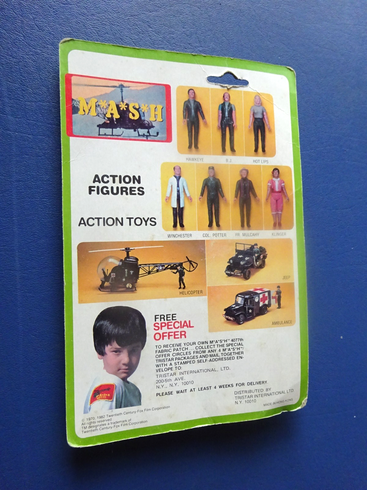 5 1982 Mash TV Show Figures, Klinger,Hawkeye, Potter, Winchester | eBay