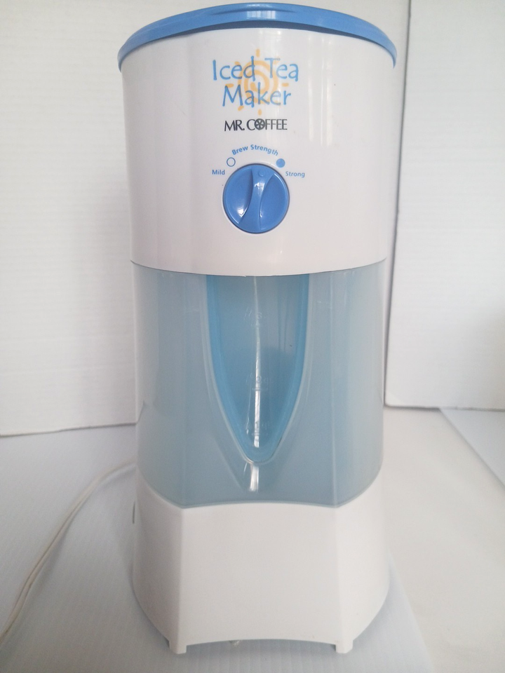 Mr. Coffee Iced Tea Maker Brewer Blue TM70 3 Qt. with Pitcher Tested | eBay