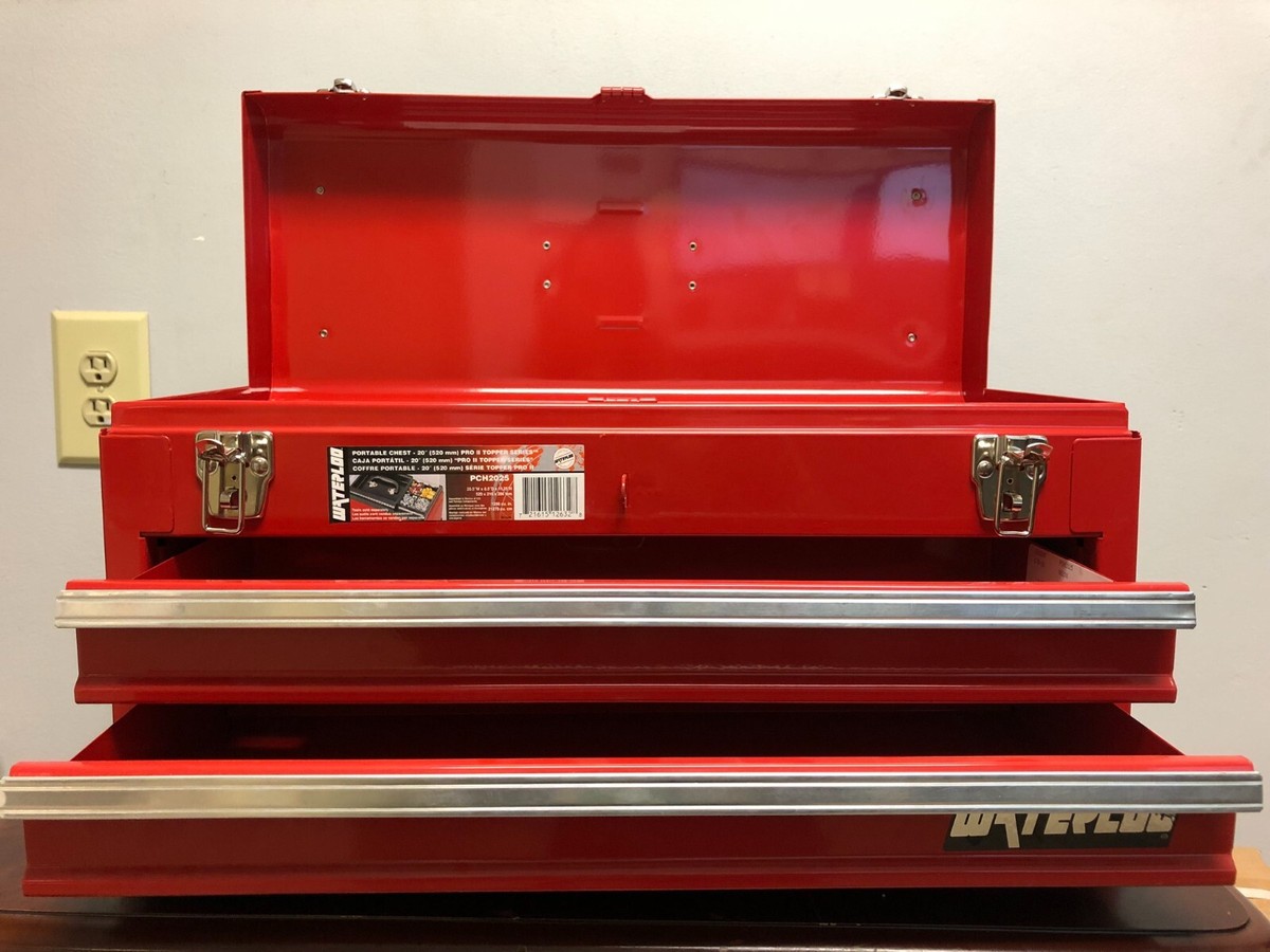 Waterloo 22 Rolling Tool Box Chest New Saanich Madeli Vanguard Lighted