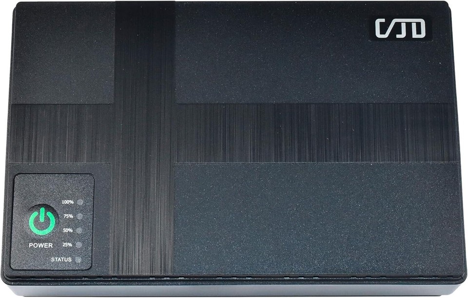 Mini UPS Battery Backup for Wifi Router 18W, Rechargeable Surge ...