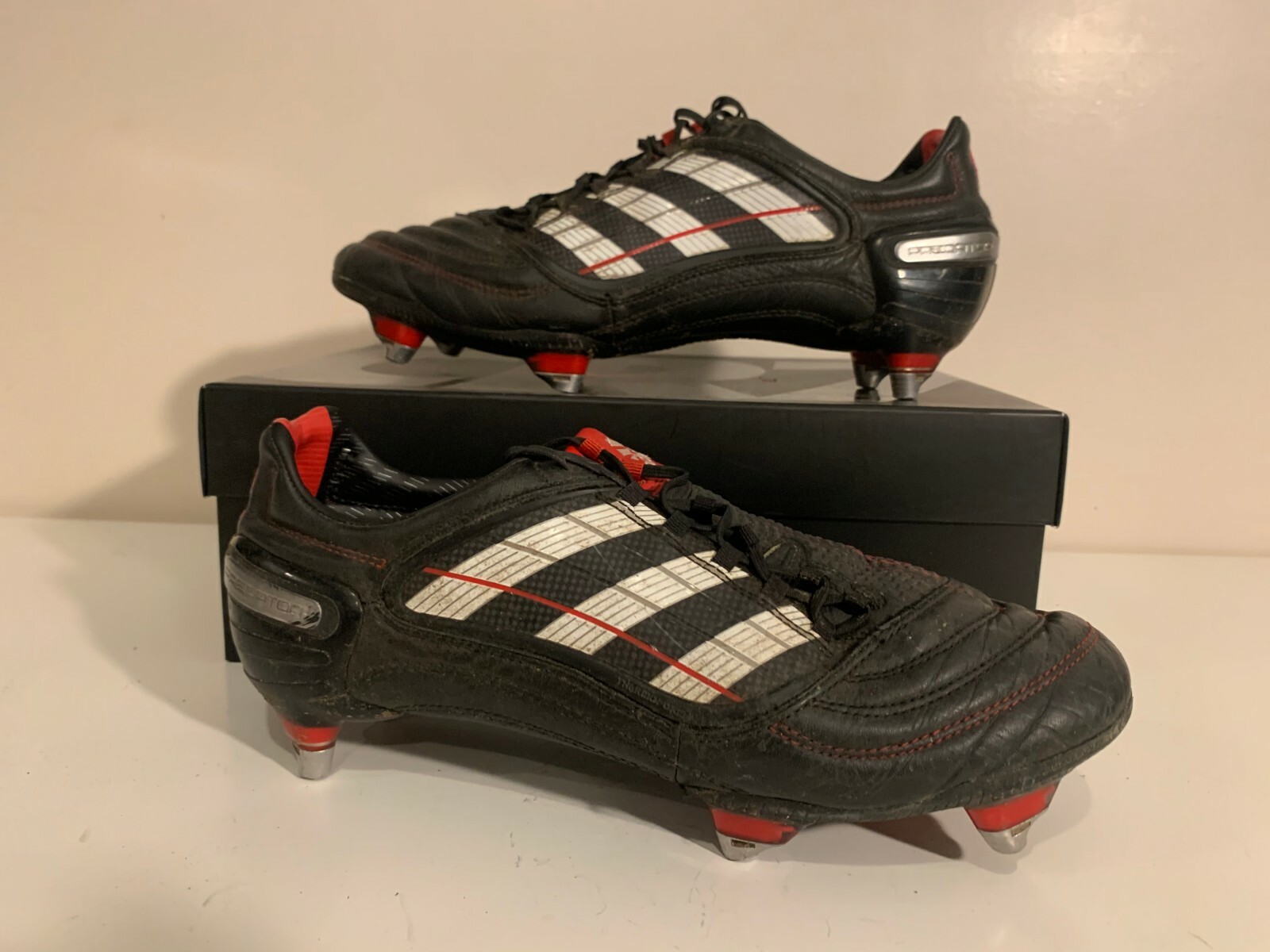 Adidas Predator Powerswerve Pulse Red 10,5 10 44 2/3 … - Gem