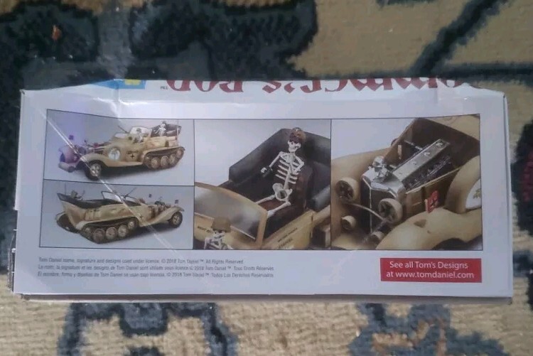 MONOGRAM TOM DANIEL ROMMEL'S ROD MODEL KIT 1/24 SCALE New Beat Up Box ...