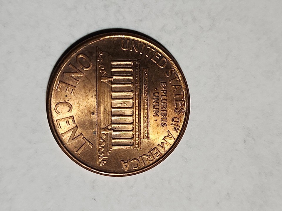 2000-P Lincoln Cent Full Obverse Brockage Error -Choice BU! -c2502cxxx ...