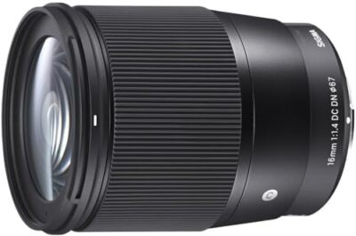 SIGMA Sony E-mount Lens 16mm F1.4 DC DN Single Focus Wide Angle APS-C ...