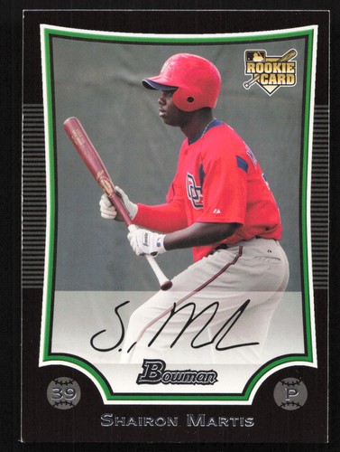 2009 Bowman #207 Shairon Martis Rookie Washington Nationals Card | eBay