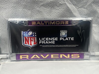Baltimore Ravens NFL Laser Cut License Plate Frame RICO | eBay