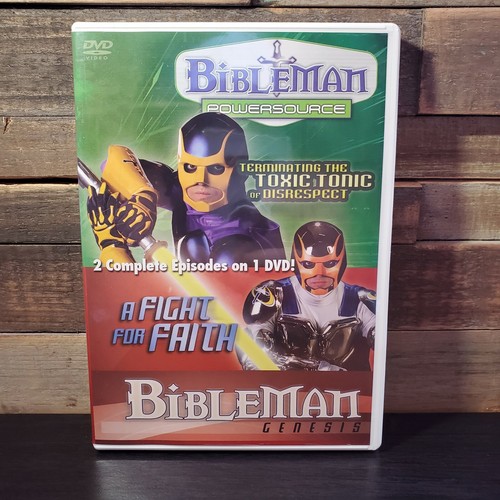 Bibleman DVD Powersource Terminating Toxic Tonic / Genesis A Fight For ...