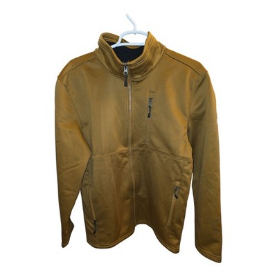 Swiss Tech Jacket Adult Coyot Full Zip Jacket Stretch Mens Size S 34-36 ...