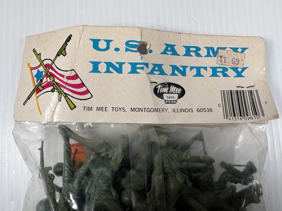US Army Infantry Tim Mee Toys Toy Soldiers 39 Pieces Sealed | eBay