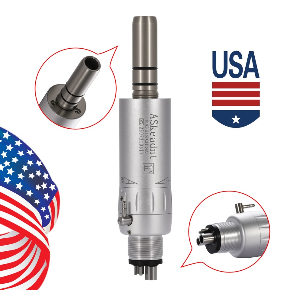 NSK Style Dental Slow Low Speed Handpiece Straight/ Contra Angle/ Air ...