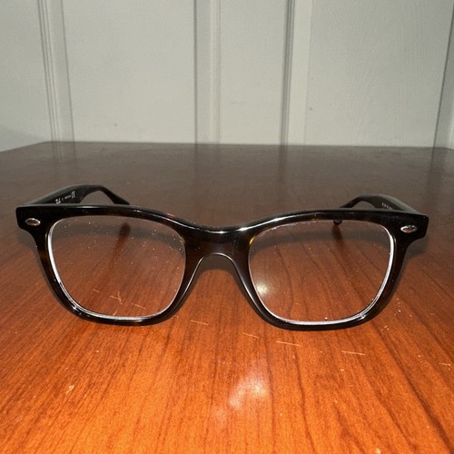 Ray Ban RB 5248 2012 Square Havana Brown Eyeglasses Frames Only | eBay