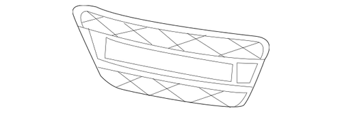 Mercedes Benz Genuine GL550 GL450 GL350 2013-2016 Left Outer Grille ...