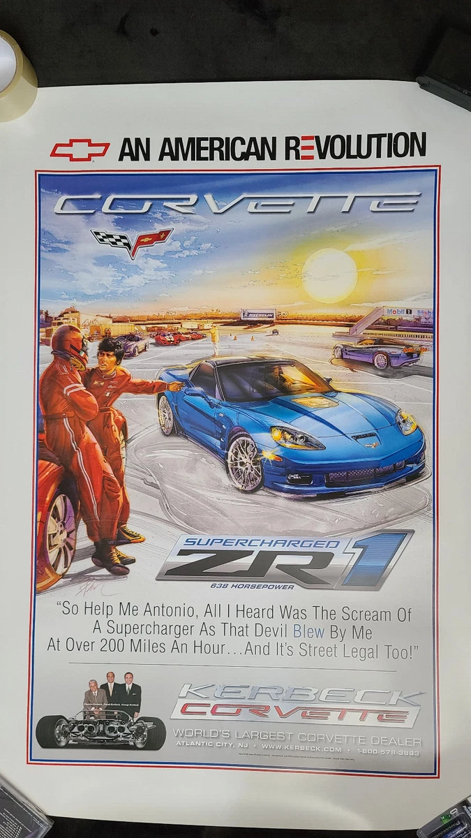 Blue Devil Corvette